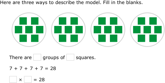 IXL | Relate addition and multiplication for equal groups | 3rd grade math