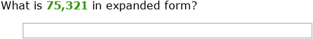 IXL | Convert between standard and expanded form | 4th grade math