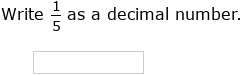 IXL | Convert fractions or mixed numbers to decimals | 6th grade math