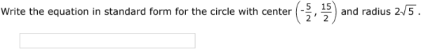 IXL - Write equations of circles in standard form (Precalculus practice)