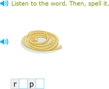 IXL | Spell the long o word: silent e, oa, ow | 1st grade language arts