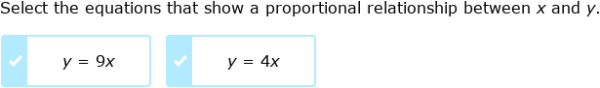 IXL | Identify proportional relationships from graphs and equations ...
