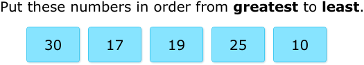 IXL | Put numbers up to 30 in order | Kindergarten math