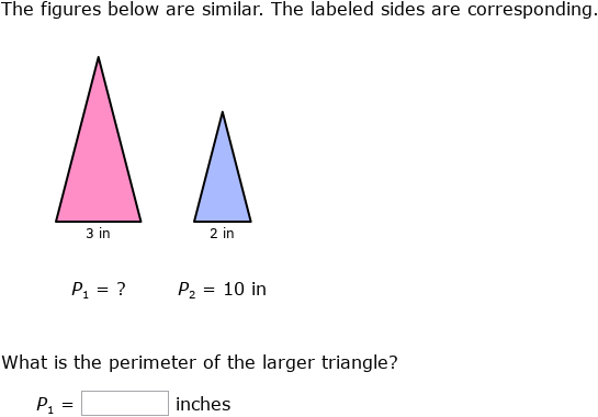 IXL | Area and perimeter of similar figures | 8th grade math