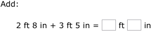 IXL | Add and subtract mixed customary units | 4th grade math