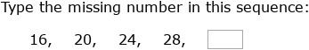 IXL | Number sequences | 5th grade math