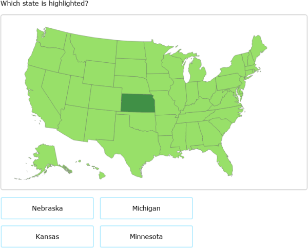 IXL | Identify states of the Midwest | 4th grade social studies