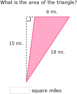 IXL | Area of triangles | 8th grade math