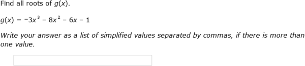 IXL - Rational root theorem (Algebra 2 practice)