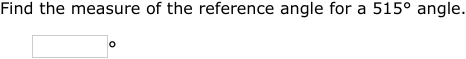 IXL - Reference angles (Algebra 2 practice)