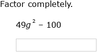 IXL - Factor quadratics: differences of squares (Algebra 1 practice)