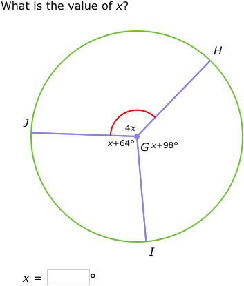 Central Angle Geometry