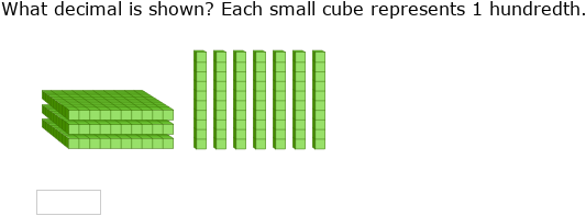 IXL | Place value models for decimal numbers | 5th grade math