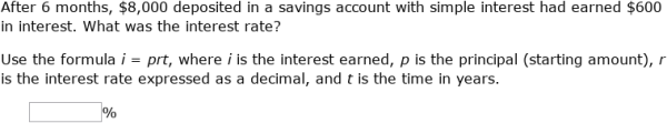 IXL | Simple interest | 8th grade math