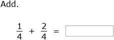 IXL | Add and subtract fractions with like denominators | 4th grade math