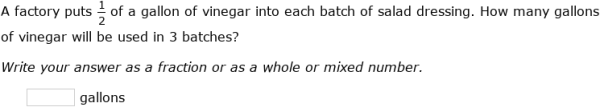 IXL | Multiply fractions by whole numbers: word problems | 4th grade math