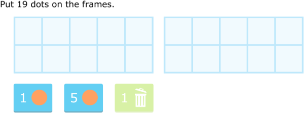 IXL | Show numbers on ten frames - up to 20 | Kindergarten math
