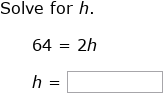 IXL | Solve one-step multiplication and division equations | 6th grade math