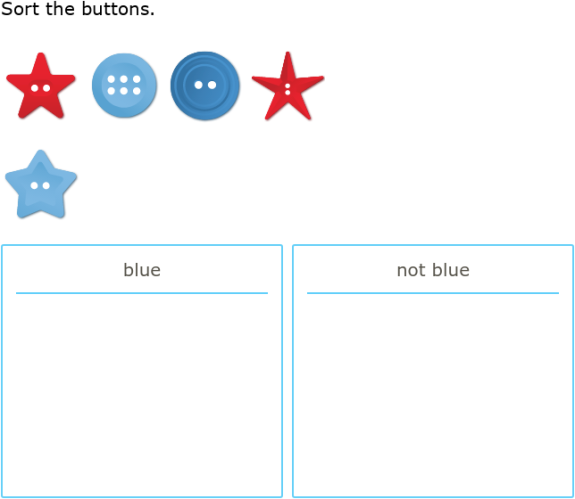 IXL | Sort by same color | Kindergarten math