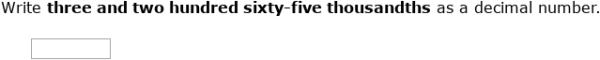 IXL | Understanding decimals expressed in words | 5th grade math