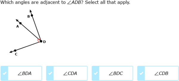IXL | Identify complementary and adjacent angles | 7th grade math