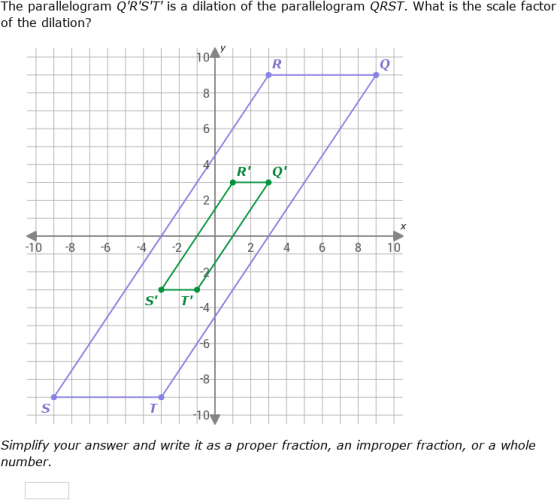 IXL Dilations And Scale Factors Algebra 1 Practice 