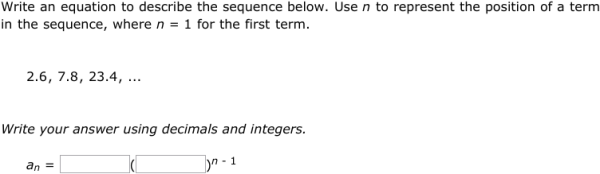 IXL - Write variable expressions for geometric sequences (Algebra 1 ...