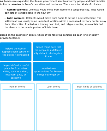 IXL | The Roman Republic: part II | 7th grade social studies