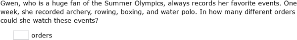 IXL - Combinations and permutations: word problems (Algebra 2 practice)