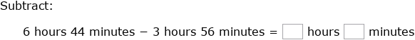 IXL | Subtract mixed time units | 3rd grade math