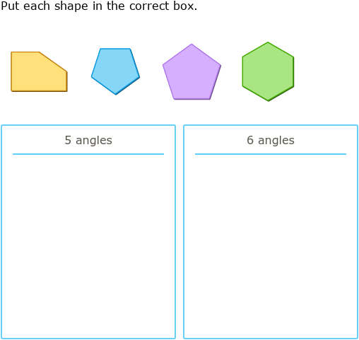 IXL | Sort two-dimensional shapes | 2nd grade math