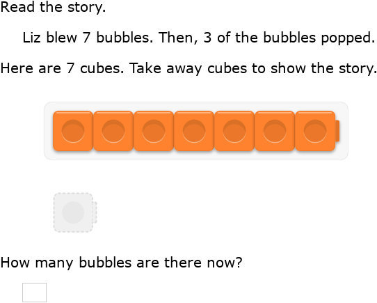 IXL | Use cube trains to solve subtraction word problems - up to 10 ...