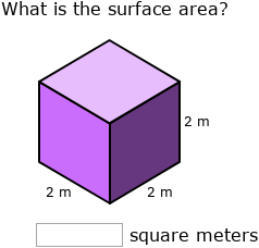 IXL | Surface area of cubes | 6th grade math