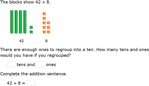 IXL | Use models to add a two-digit and a one-digit number - with ...