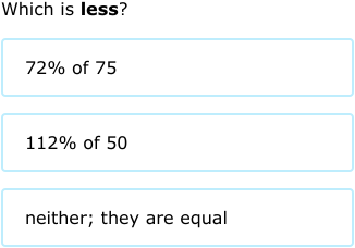 IXL | Compare percentages | 5th grade math