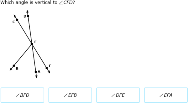 IXL | Identify vertical angles | 5th grade math