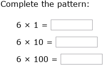 IXL | Multiplication patterns: multiples of 10 and 100 | 4th grade math