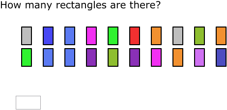 IXL | Count shapes - up to 20 | Pre-K math