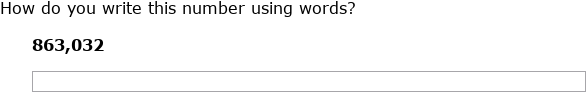 IXL | Writing numbers up to one million: convert between words and ...