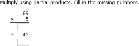 IXL | Multiply one-digit numbers by two-digit numbers using partial ...