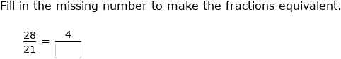IXL | Find equivalent fractions using multiplication and division | 4th ...