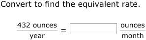 IXL - Convert rates and measurements: customary units (Algebra 1 practice)