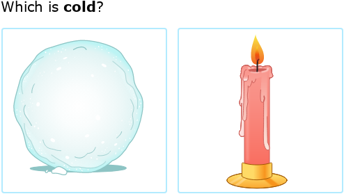 IXL | Hot and cold | Kindergarten science