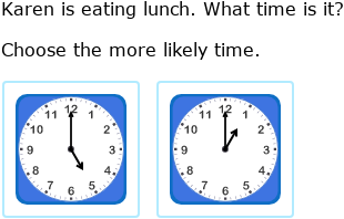 IXL | Times of everyday events with analog clocks | 2nd grade math