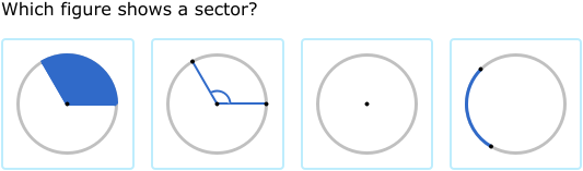 IXL | Parts of a circle | 6th grade math