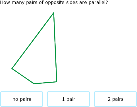 IXL | Parallel sides in quadrilaterals | 4th grade math