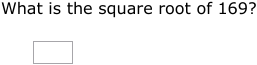 IXL | Square roots of perfect squares | 6th grade math