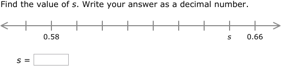 IXL | Decimal number lines | 7th grade math