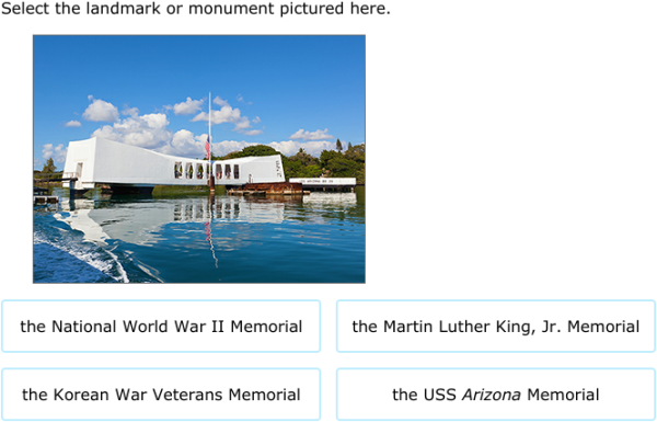 IXL | Identify American landmarks and monuments: part II | 4th grade ...