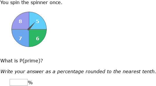 IXL | Probability of simple events | 8th grade math